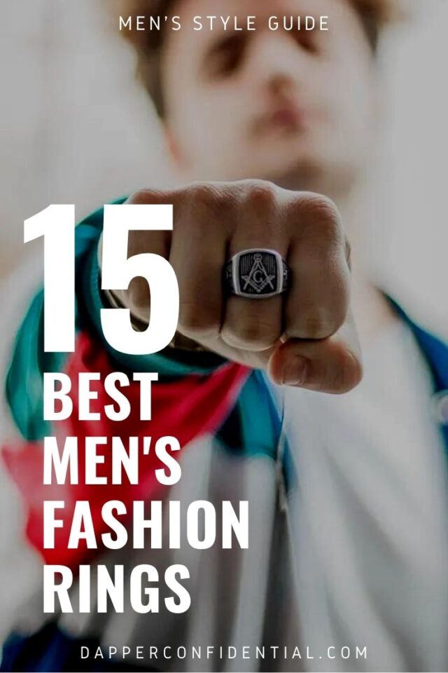 15 Best Men's Fashion Rings to Elevate Your Style