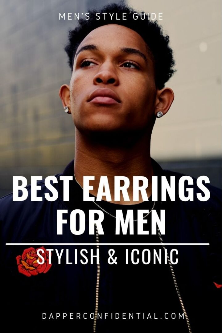 9 Best Earrings for Men: Stylish & Iconic | Dapper Confidential