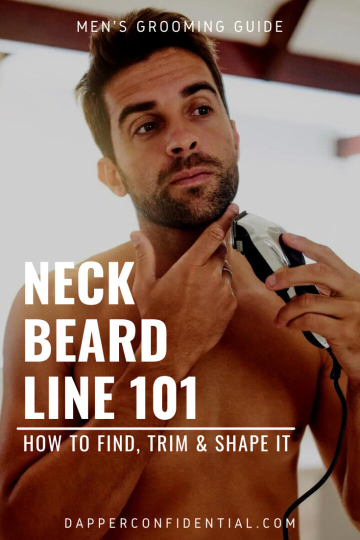 Neck Beard Line 101 - How to Locate, Trim & Shape The Right Way ...