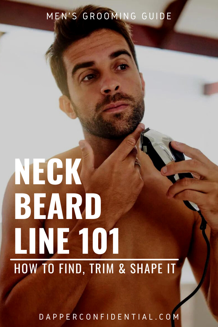 Neck Beard Line 101 - How to Locate, Trim & Shape The Right Way ...